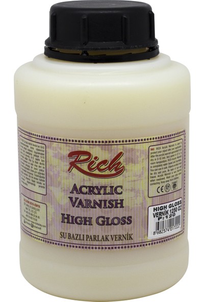 Rich Su Bazlı Parlak Vernik 1250 cc