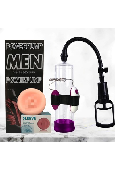 Spicyx Black Big Power Penis Pompası + Vajina Başlık Spicyx Black Big Power Penis Pompası + Vajina Başlık