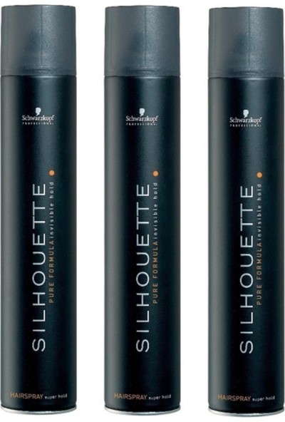 Schwarzkopf Silhouette Sprey 3 x 500 ml Schwarzkopf Silhouette Sprey 3 x 500 ml