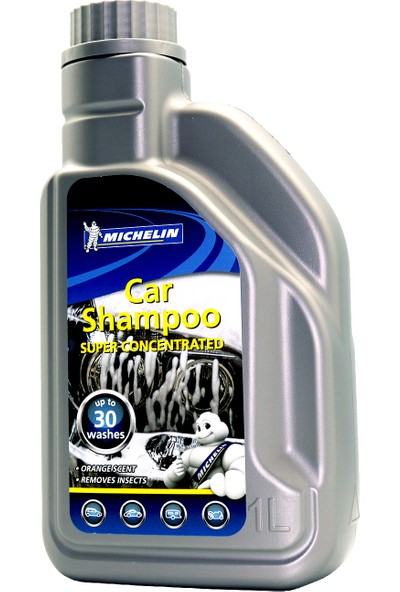 Michelin MC31456 Portakal Kokulu Süper Konsantre Oto Şampuanı / 30 Yıkama 1 lt Michelin MC31456 Portakal Kokulu Süper Konsantre Oto Şampuanı / 30 Yıkama 1 lt