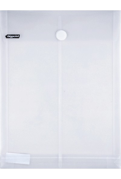 Bigpoint Döküman Dosyası Cırtlı A4 Şeffaf 6'lı Poşet