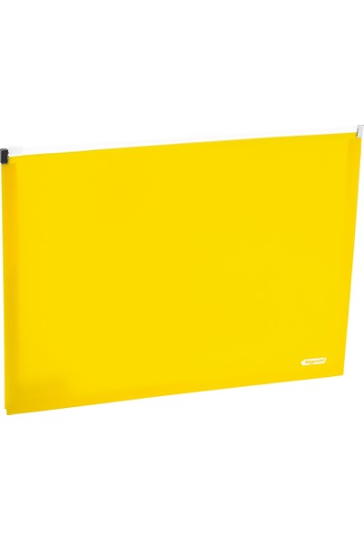 Bigpoint Körüklü Döküman Dosyası Lolly A4 Sarı 5'li Poşet