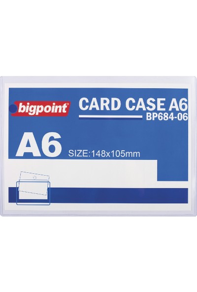 Bigpoint A6 Afiş Muhafaza Kabı 10'lu Poşet