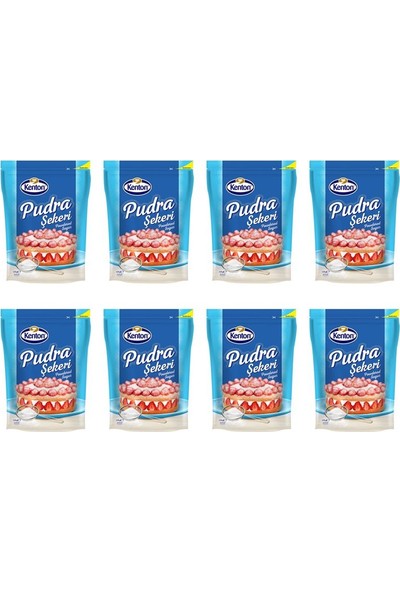 Kenton Pudra Şekeri 125 gr 8'li