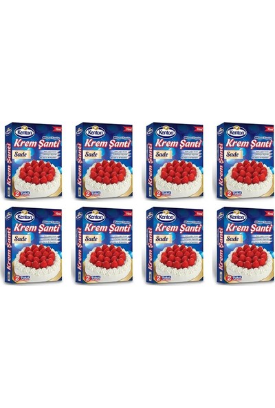 Kenton Krem Şanti Sade 150 gr 8'li Kenton Krem Şanti Sade 150 gr 8'li