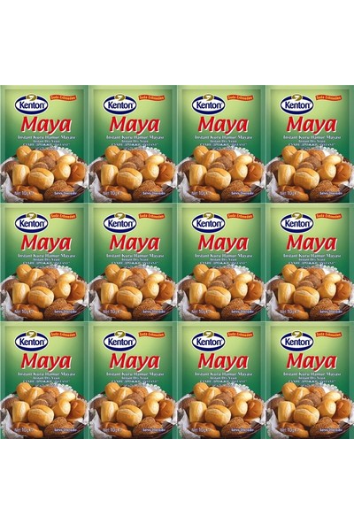 Kenton Hamur Hamur Mayası Kuru İnstand 3 x 10 gr 12'li Kenton Hamur Hamur Mayası Kuru İnstand 3 x 10 gr 12'li