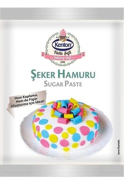 Kenton Şeker Hamuru Beyaz 400 gr 1'li