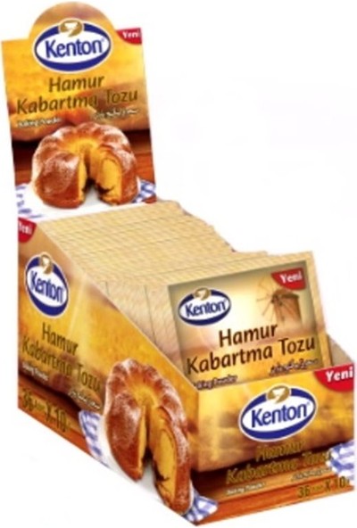 Kenton Hamur Kabartma Tozu 36'lı (1'li Paket)