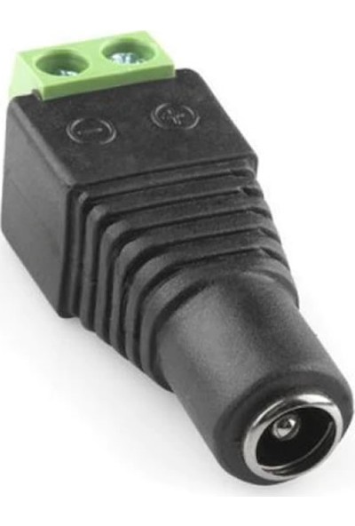 Arduino 5.5 x 2.5 mm Dc Power Dişi Plug Jak Adaptör Konnektör Plug