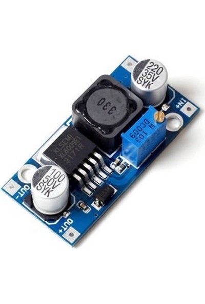 Arduino Ayarlanabilir Step Up BoostVaj Regülatör Kartı XL6009 4 A Arduino Ayarlanabilir Step Up BoostVaj Regülatör Kartı XL6009 4 A