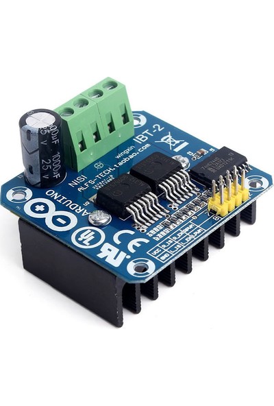 Arduino BTS7960B 20 Amper Motor Sürücü Kartı