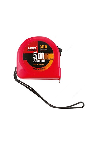 Ugr Çelik Şerit Metre 5 m x 25 mm