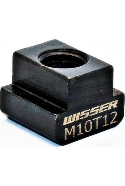 Wisser T-Pabuç T Kanal Somunu Metrik 10 T Kanal Ölçüsü 12 mm Wisser T-Pabuç T Kanal Somunu Metrik 10 T Kanal Ölçüsü 12 mm