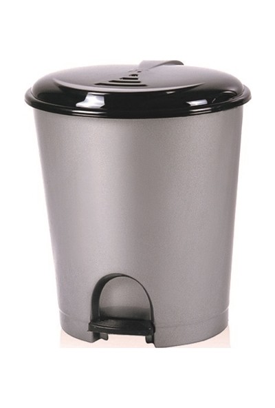Bee Home Pedallı Basmalı Açılır Kapak İç Kovalı Ofis Banyo Mutfak Çöp Kutusu Kovası / Plastik / 7 Litre / Gri / 22 x 24 x 26 Cm. Bee Home Pedallı Basmalı Açılır Kapak İç Kovalı Ofis Banyo Mutfak Çöp Kutusu Kovası / Plastik / 7 Litre / Gri / 22 x 24 x 26 Cm.