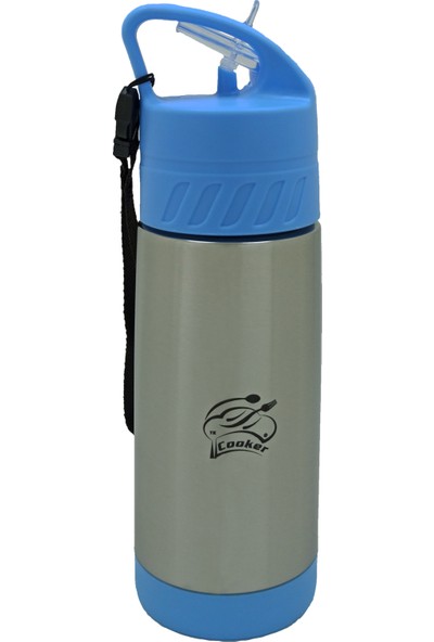 Cooker CKR2028 Çelik Matara Mavi 500 ml Cooker CKR2028 Çelik Matara Mavi 500 ml