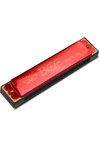 Harmonica Bee DF16-1 - Mızıka Kırmızı Harmonica Bee DF16-1 - Mızıka Kırmızı