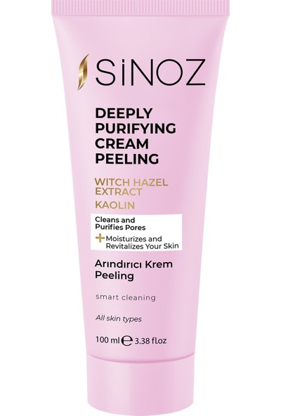Sinoz Arındırıcı Krem Peeling 100 ml