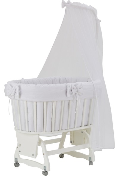 Meltem Smart Bello Sallanır Ahşap Sepet Beşik - 50x90 cm Meltem Smart Bello Sallanır Ahşap Sepet Beşik - 50x90 cm