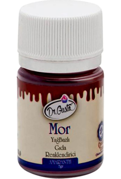Dr Gusto Mor Yağ Bazlı Toz Gıda Boyası Dr Gusto Mor Yağ Bazlı Toz Gıda Boyası