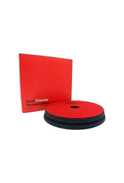 Koch Chemie Ağır Çizik Alıcı Sünger Pad 150 x 23 mm Kırmızı