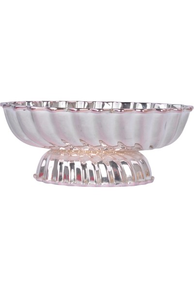 Zücace Gondol Oval Gümüş Renk