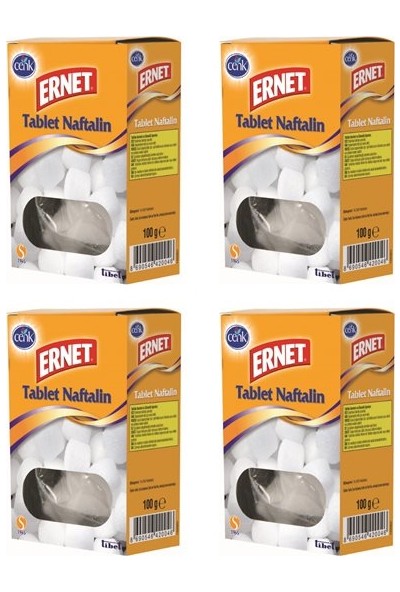 Ernet Cenk Naftalin Tablet 100 gr 4'Lü