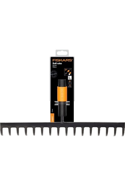 Fiskars 135512-1000654 Quikfit Toprak Tırmığı 16 Diş Fiskars 135512-1000654 Quikfit Toprak Tırmığı 16 Diş