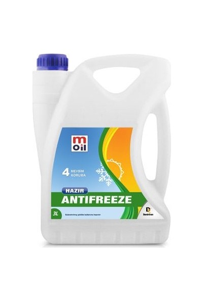 Moil Hazır Antifriz -37 Derece Yeşil 3 lt Moil Hazır Antifriz -37 Derece Yeşil 3 lt