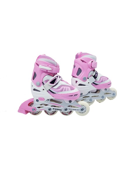Furkan Toys F-Sports Ayarlanabilir Silikon Teker Paten Pembe Furkan Toys F-Sports Ayarlanabilir Silikon Teker Paten Pembe