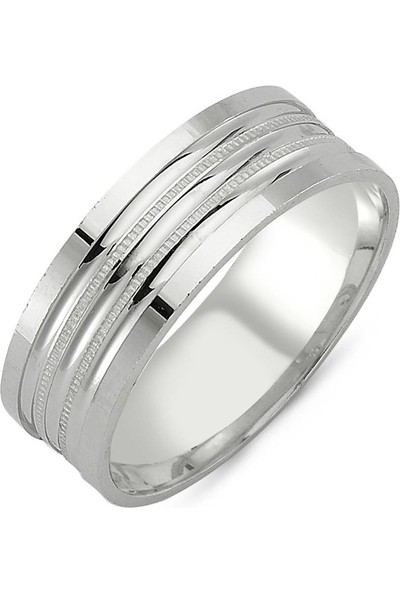 Takı Dükkanı Sade Çizgili Gümüş Alyans Taşsız Söz Nişan Yüzüğü wr71-1 Takı Dükkanı Sade Çizgili Gümüş Alyans Taşsız Söz Nişan Yüzüğü wr71-1
