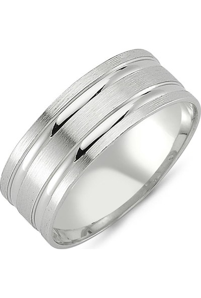 Takı Dükkanı Mat Beyaz Çizgili Gümüş Alyans Söz Nişan Yüzüğü wr15-1 Takı Dükkanı Mat Beyaz Çizgili Gümüş Alyans Söz Nişan Yüzüğü wr15-1