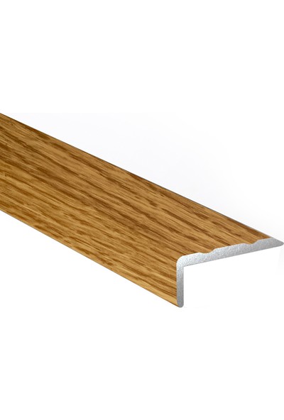 Decoform Alüminyum Köşebent Profil Kendinden Yapışkanlı Meşe 25 mm x 10 mm x 270 cm