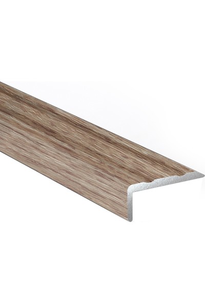 Decoform Alüminyum Köşebent Profil Kendinden Yapışkanlı Yenice Meşe 25 mm x 10 mm x 90 cm
