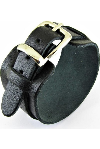 Takı Dükkanı Tek Tokalı Erkek Deri Bileklik ndb31