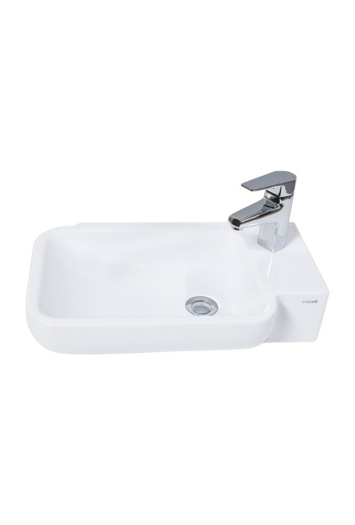 Creavit Elmas Dolap Üstü Lavabo 33 x 53 cm TP027
