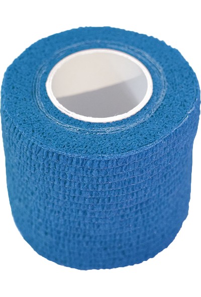 Maxtape Elastik Kohesiv Destek Bandajı 5cm x 4,5m Mavi 676006