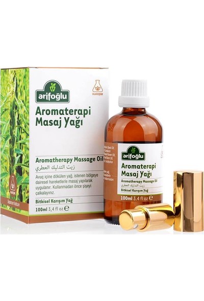 Arifoğlu Aromaterapi Masaj Yağı 100ml
