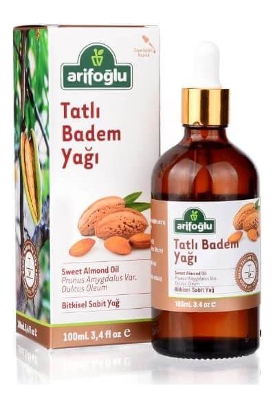 Arifoğlu Badem Yağı Tatlı 100 ml (Soğuk Sıkım) Arifoğlu Badem Yağı Tatlı 100 ml (Soğuk Sıkım)
