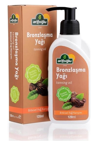 Arifoğlu Bronzlaşma Yağı 120 ml (Pet Şişe)