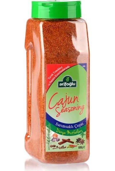 Arifoğlu Cajun Seasoning - Patetes, Et, Balık, Salata 600g (Pet)
