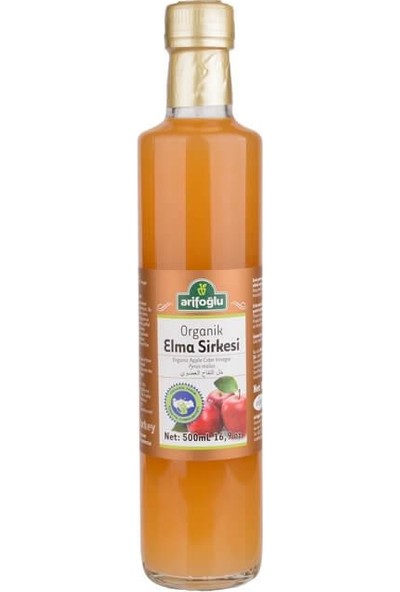 Arifoğlu Organik Elma Sirkesi 500ml Arifoğlu Organik Elma Sirkesi 500ml
