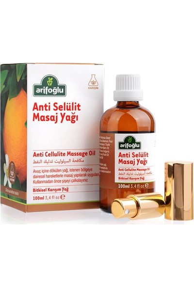 Arifoğlu Selülit Masaj Yağı 100ml Arifoğlu Selülit Masaj Yağı 100ml