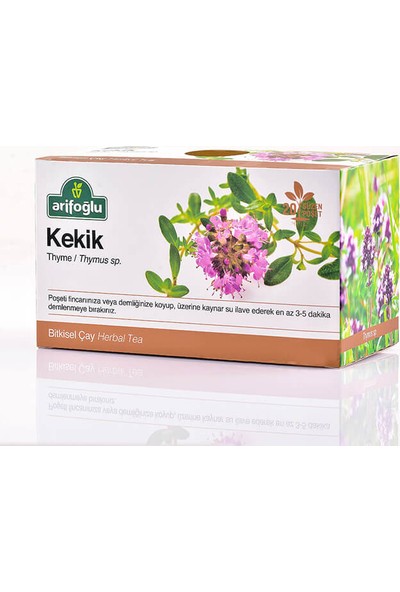 Arifoğlu Kekik Süzen 20'Li Poşet Çay Arifoğlu Kekik Süzen 20'Li Poşet Çay