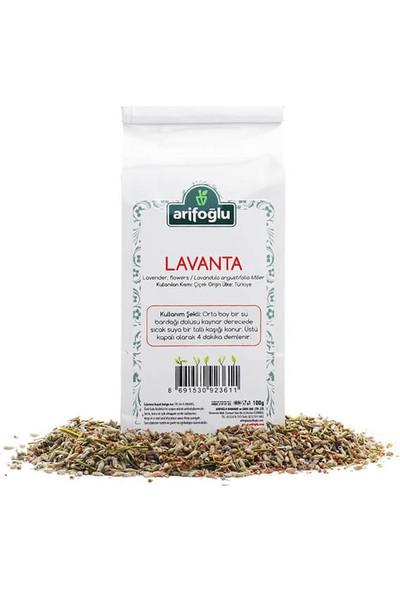Arifoğlu Lavanta 100g (Bitki Kurusu) Arifoğlu Lavanta 100g (Bitki Kurusu)