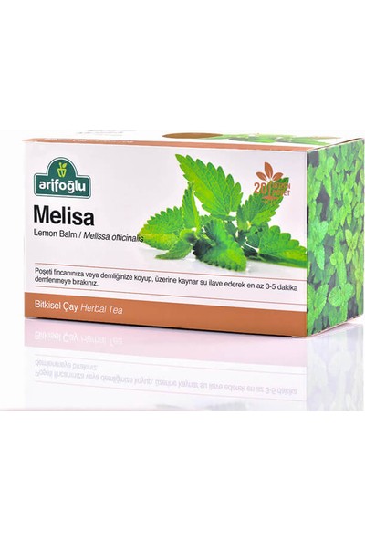 Arifoğlu Melisa Süzen 20'Li Poşet Çay