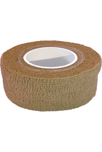 Maxtape Elastik Kohesiv Destek Bandajı 2,5cm x 4,5m Kahverengi 676051