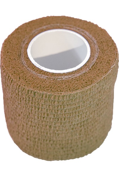 Maxtape Elastik Kohesiv Destek Bandajı 5cm x 4,5m Kahverengi 676010