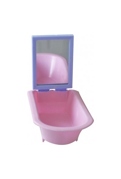 Markapet Kafes Kuşu Banyoluğu Aynalı Küvet 7,5-13 cm