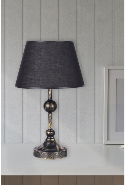 Hmydesign Rester Abajur Eskitme Siyah