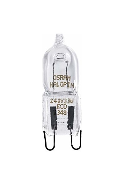 Osram 3 Adet G9 Halojen 220V 33W = 40W 460 Lümen Halopın